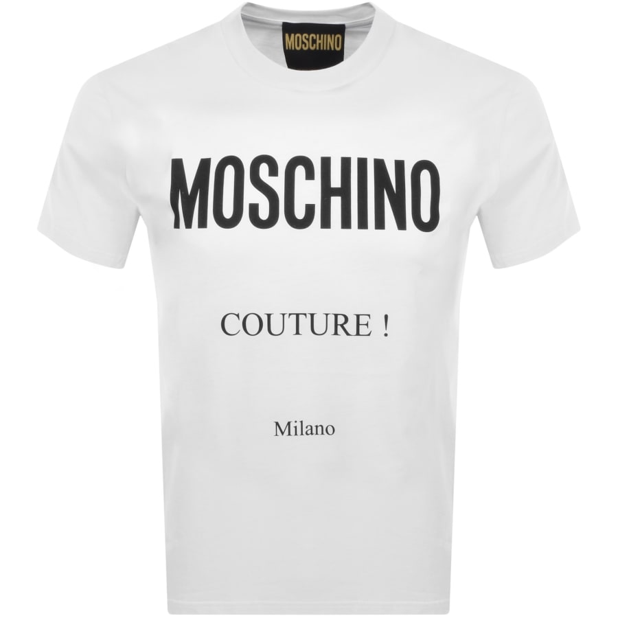 Moschino white t shirt store